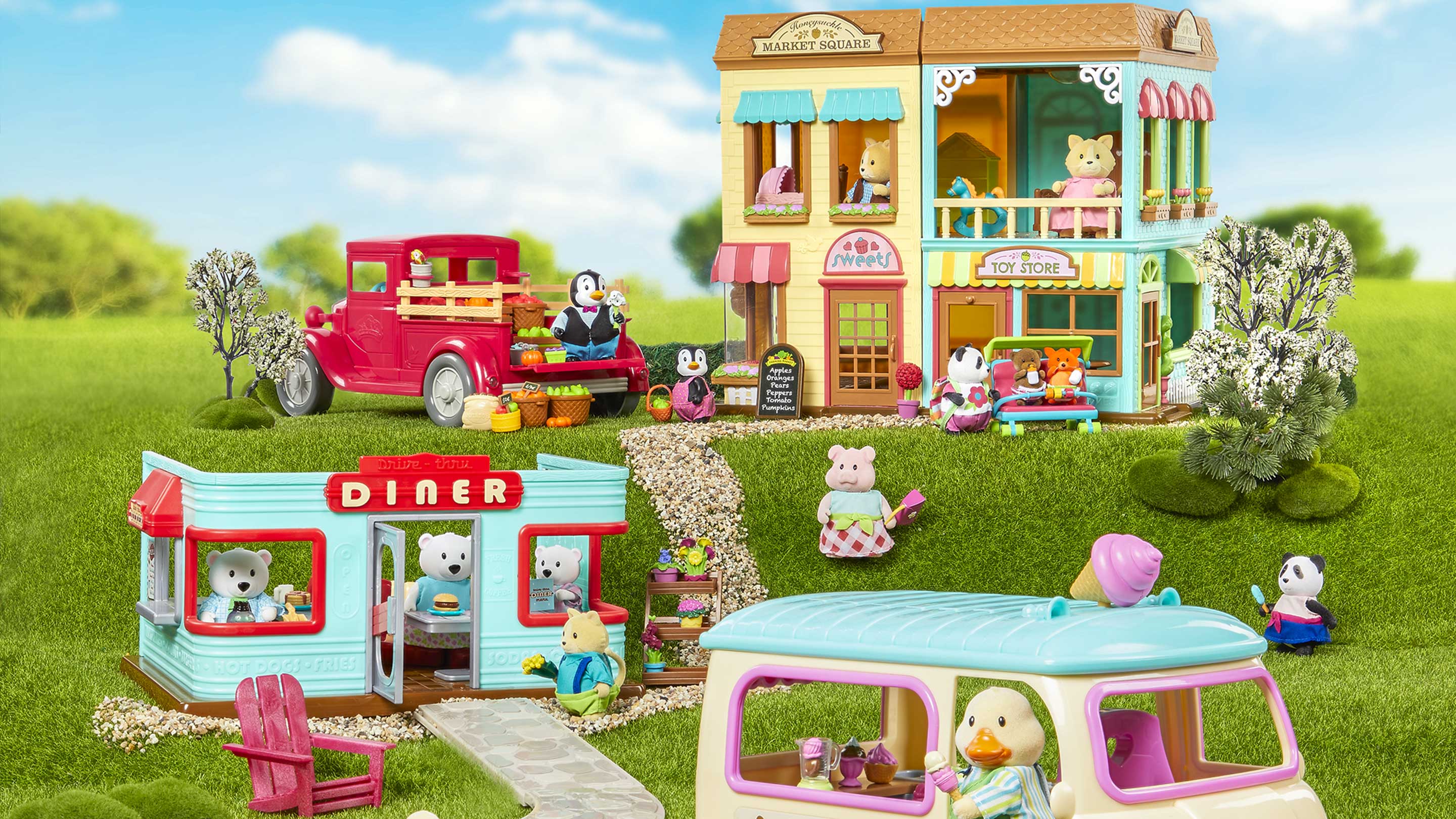 Toy Playsets for Small Figurines | Li'l Woodzeez – Woodeez thailand